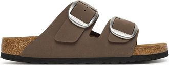 Birkenstock Pantoletten Birkenstock Arizona Big Buckle Hex 1032081 Braun