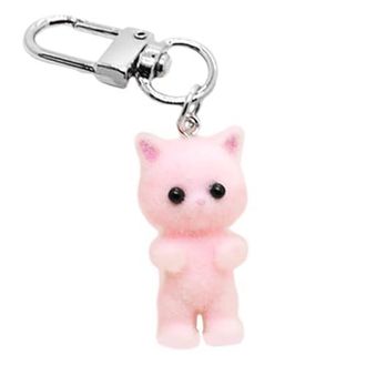 Generic Porte-cl&eacute;s chat mignon - Mini porte-cl&eacute;s mignon | Porte-cl&eacute;s mini chat | Chat miniature, porte-cl&eacute;s chat animal de dessin anim&eacute; miniature, compagnon a