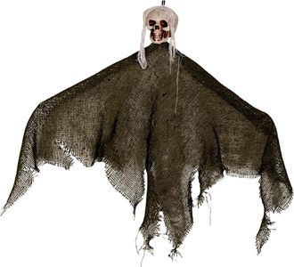 Generic Halloween Grim Reapers | Geister Skelett zum Aufh&auml;ngen f&uuml;r B&auml;ume, Dekoration des fliegenden Sensenmanns, Halloween-Dekorationen des Sensenmanns, Outdo