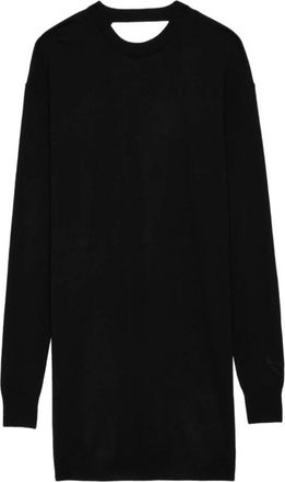 Zadig&Voltaire Femme, Robes, Noir, Taille: 36 FR Robes Tricot Chic pour Femmes