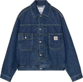 Carhartt Work in Progress Homme, Vestes, Bleu, Taille: S Belmar Jacket