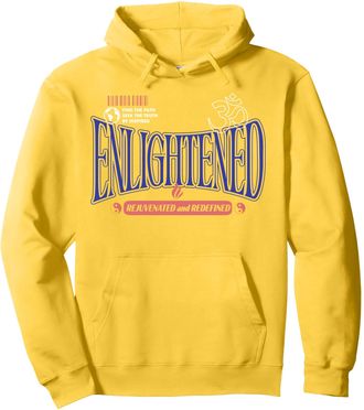 Trendy Apparel Enlightened Rejuvenated & Redefined Yin Yang Pullover Hoodie