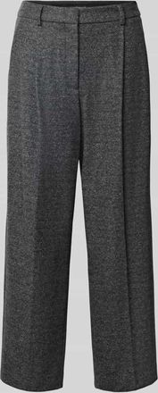 Luisa Cerano Straight Fit Hose mit Viskose-Woll-Anteil