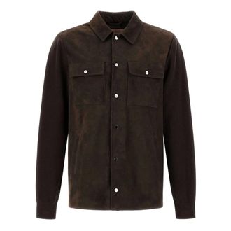 Herno Homme, Vestes, Brun, Taille: L Chemise Tricot Coton Cachemire avec Poches