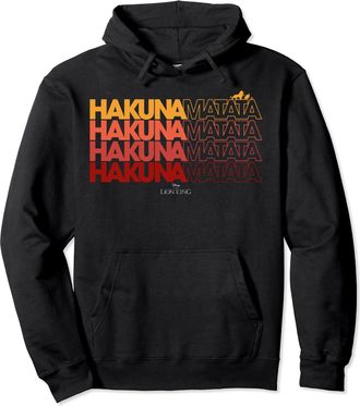 Disney The Lion King Hakuna Matata Word Stack Pullover Hoodie
