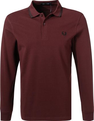 Fred Perry Herren Polo-Shirt rot