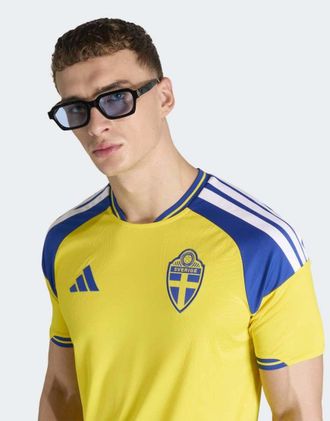 adidas adidas Performance - Su&egrave;de 26 - Maillot domicile - Jaune vif
