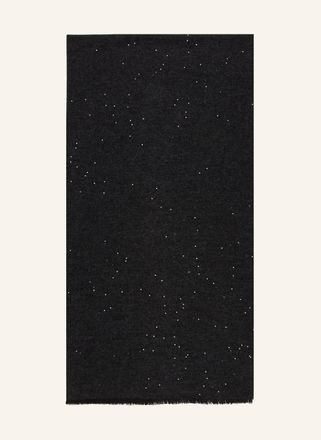 PESERICO Peserico Schal Mit Pailletten grau