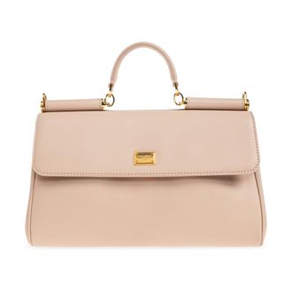 Dolce & Gabbana Femme, Sacs, Beige, Taille: ONE Size My Sicily Handbag