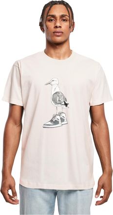 Mister Tee Herren T-Shirt 100 Prozent Baumwolle rosa Marshmallow XL