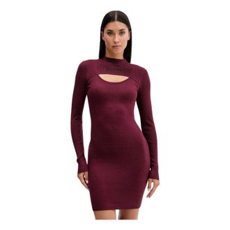 Karl Lagerfeld A4W13010 Kleid - - Dresses - Damen - Rot - XL