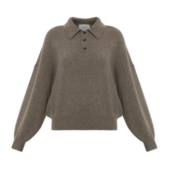 Lisa Yang Etta Polo en Cachemire - Femme - Pulls - Brun - Taille: 38 FR