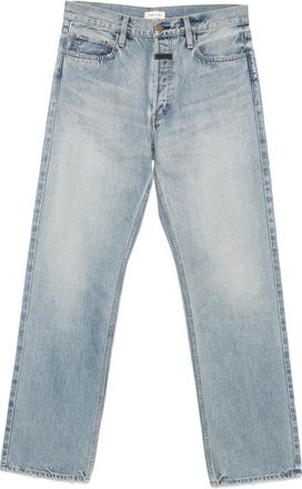 Fear of God jean à patch logo - Bleu