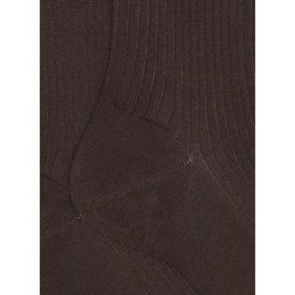 Dor&eacute; Dor&eacute; Chaussettes hautes c&ocirc;tel&eacute;es en coton