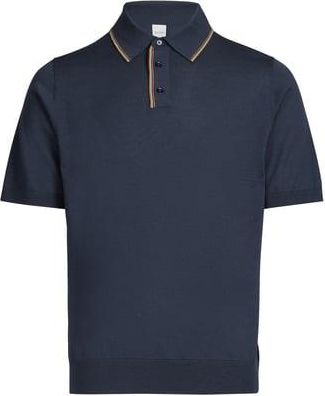 Paul Smith Polo &agrave; manches courtes en laine m&eacute;rinos