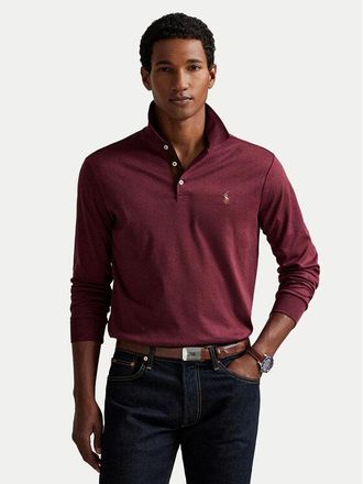 Polo Ralph Lauren Poloshirt 710671785049 Dunkelrot Regular Fit