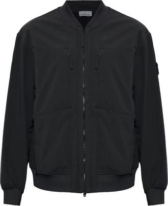 Stone Island Logo-patch Hooded Jacket