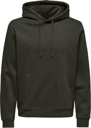 Only & Sons Sweat &agrave; Capuche Onsconnor Reg Noos pour Homme, Colophane, M