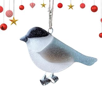 Generic Seeglasvogel Weihnachtsschmuck - Handgemachte Urlaubsstatue, Dekorative Ministatue, Langlebig, Elegante Saisonale | F&uuml;r Tisch Fenster Zimmer Wohnzimme