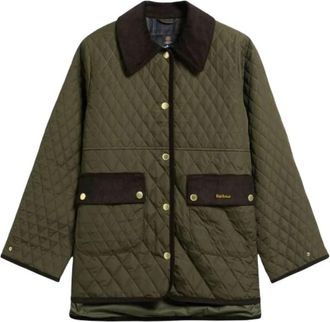 Barbour Whickham Quilted Jacket - - Jackets - Damen - Gr&uuml;n - M