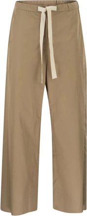 Max Mara Femme, Pantalons, Brun, Taille: 40 FR Smmargento Pantalons