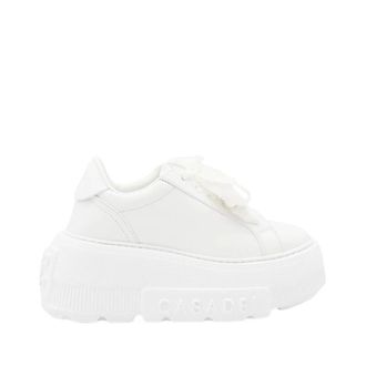 Casadei Femme, Chaussures, Blanc, Taille: 39 EU Baskets