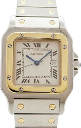 Cartier unisex, Pre-owned, Beige, Taille: ONE Size Montre Pre-owned en acier inoxydable