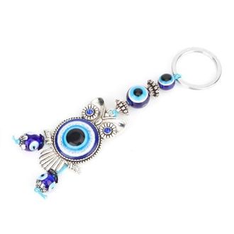 ZJchao Porte-curse Bleu oeil Couvert Turc de la Protection du Charme Amulet Turque avec Artisanat Exquis pour de B&eacute;n&eacute;diction de D&eacute;coration Int&eacute;rieure