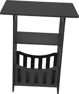 Garneck Moderner Beistelltisch Kompakter Nachttisch für Wohnzimmer und Schlafzimmer Multifunktionaler Sofatisch für Kleine Räume Platzsparender Nachtschrank E