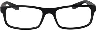 Nike unisex, Accessoires, Noir, Taille: 53 MM 7090 Rectangle Frame
