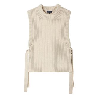 SOEUR Pull Sans Manches Firmus Laine M&eacute;rinos Soeur