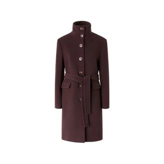 Pinko Pinko, Femme, Manteaux, Rouge, Taille: 38 FR Citiso Cappotto Panno Doppio