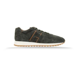 Hogan Wildleder Schn&uuml;rsneakers - - Shoes - Herren - Gr&uuml;n - 40 EU
