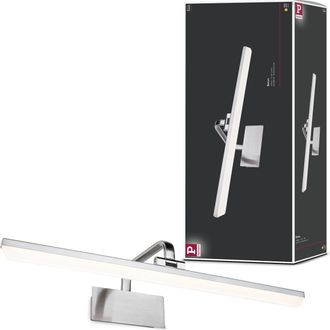 Paulmann 95573 LED Bilderleuchte Renan 600mm incl. 1x11 W Warmweiß Alu gebürstet Bildbeleuchtung Metall, Acryl Wandlampe 3000 K