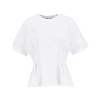 Barbour Femme, Tops, Blanc, Taille: 40 FR Blusa manica corta