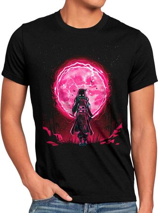 style3 Nezuko Kimetsu Herren T-Shirt Demon Anime Japan Manga, Gr&ouml;&szlig;e:4XL