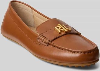 Lauren Ralph Lauren Slipper aus echtem Kalbsleder