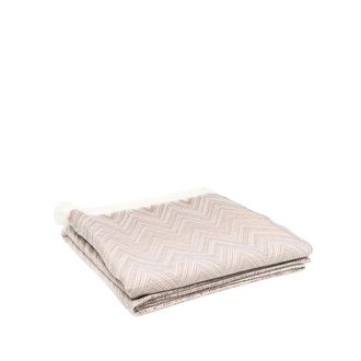 Missoni Home Timmy &Uuml;berwurf - - Accessories - Damen - Beige - ONE SIZE