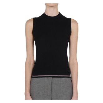 Thom Browne Femme, Tops, Noir, Taille: 40 FR Hauts