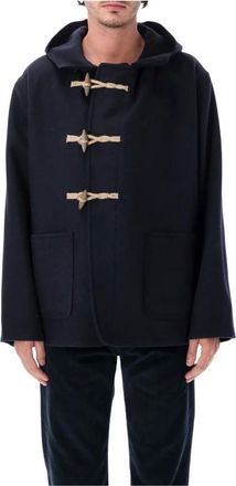 Fortela Kiowa Montgomery Duffle Coat - Homme - Manteaux - Bleu - Taille: XL