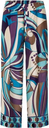 Cambio Gerade Hosen - - Trousers - Damen - Blau - L