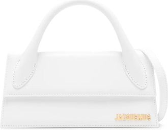 Jacquemus sac cabas Le Chiquito Long - Blanc