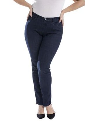 Rica Lewis Jeans regular taille haute dos &eacute;lastiqu&eacute;