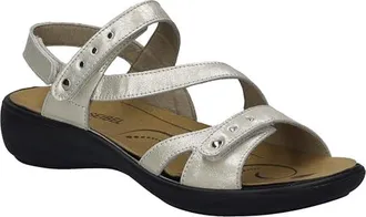 Josef Seibel Sandale Ibiza 70 | jaune, Couleur:or, Taille:39