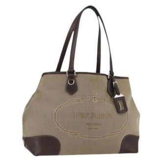 Prada Damen, Pre-Owned, Beige, ONE SIZEGr&ouml;&szlig;e