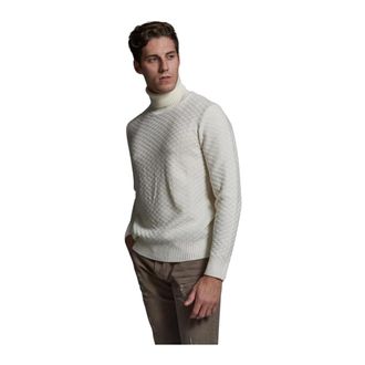 Altea Merinowolle Rollkragenpullover - - Knitwear - Herren - Beige - XL