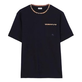 Burberry T-Shirt Ryan - - Tops - Herren - Blau - M