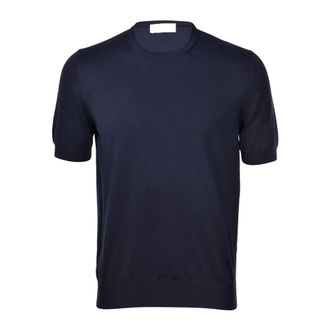 Paolo Fiorillo Homme, Tops, Bleu, Taille: XL T-Chemises