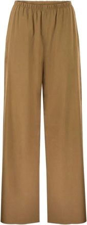 Max Mara Destino Weite Hose - - Trousers - Damen - Braun - S