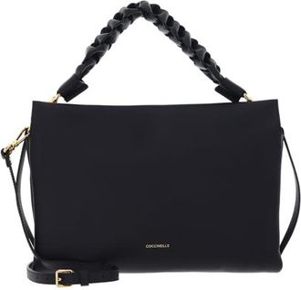 Coccinelle Boheme Grana Double Hand Bag Noir/Cuir